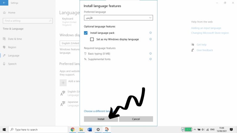 How To Type in Farsi (Persian) On Windows 10 - Lingalot