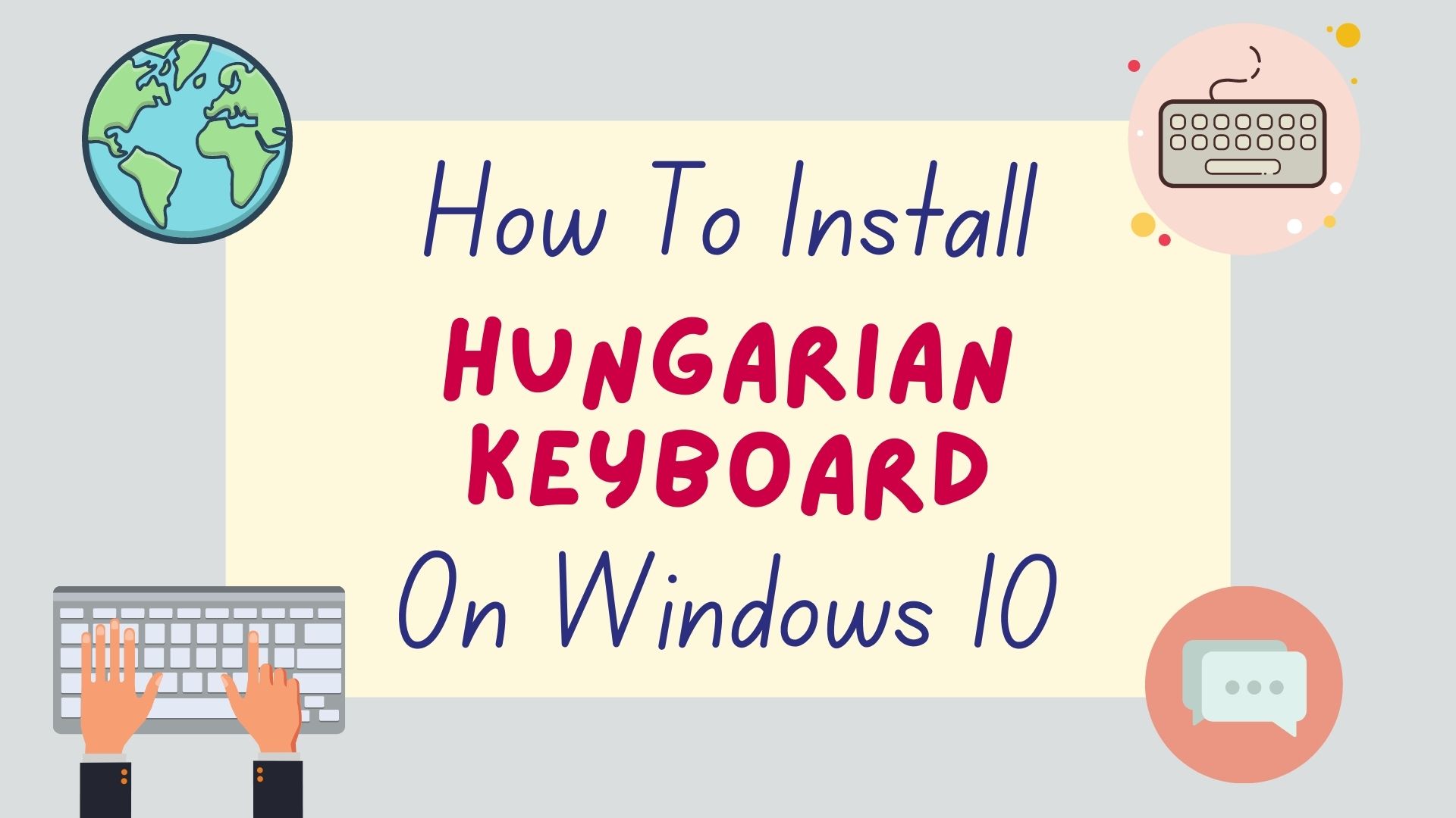 How To Type In Hungarian On Windows 10 - Lingalot