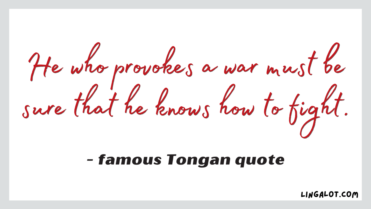 17 Tongan Proverbs, Quotes & Sayings + Their Meanings - Lingalot