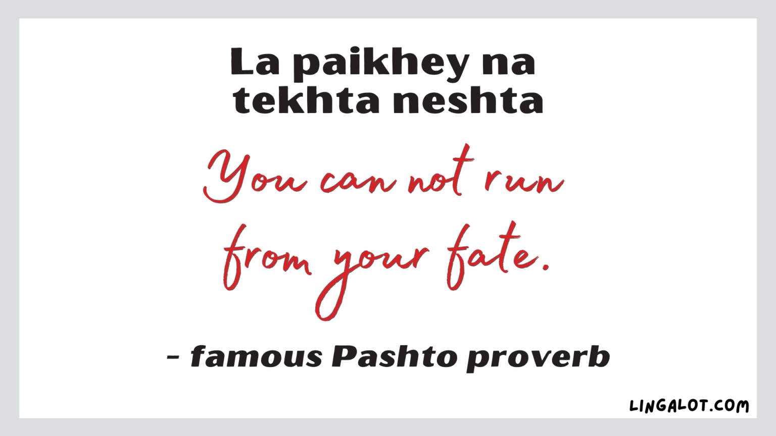38 Pashto Quotes, Sayings & Proverbs + Meanings - Lingalot