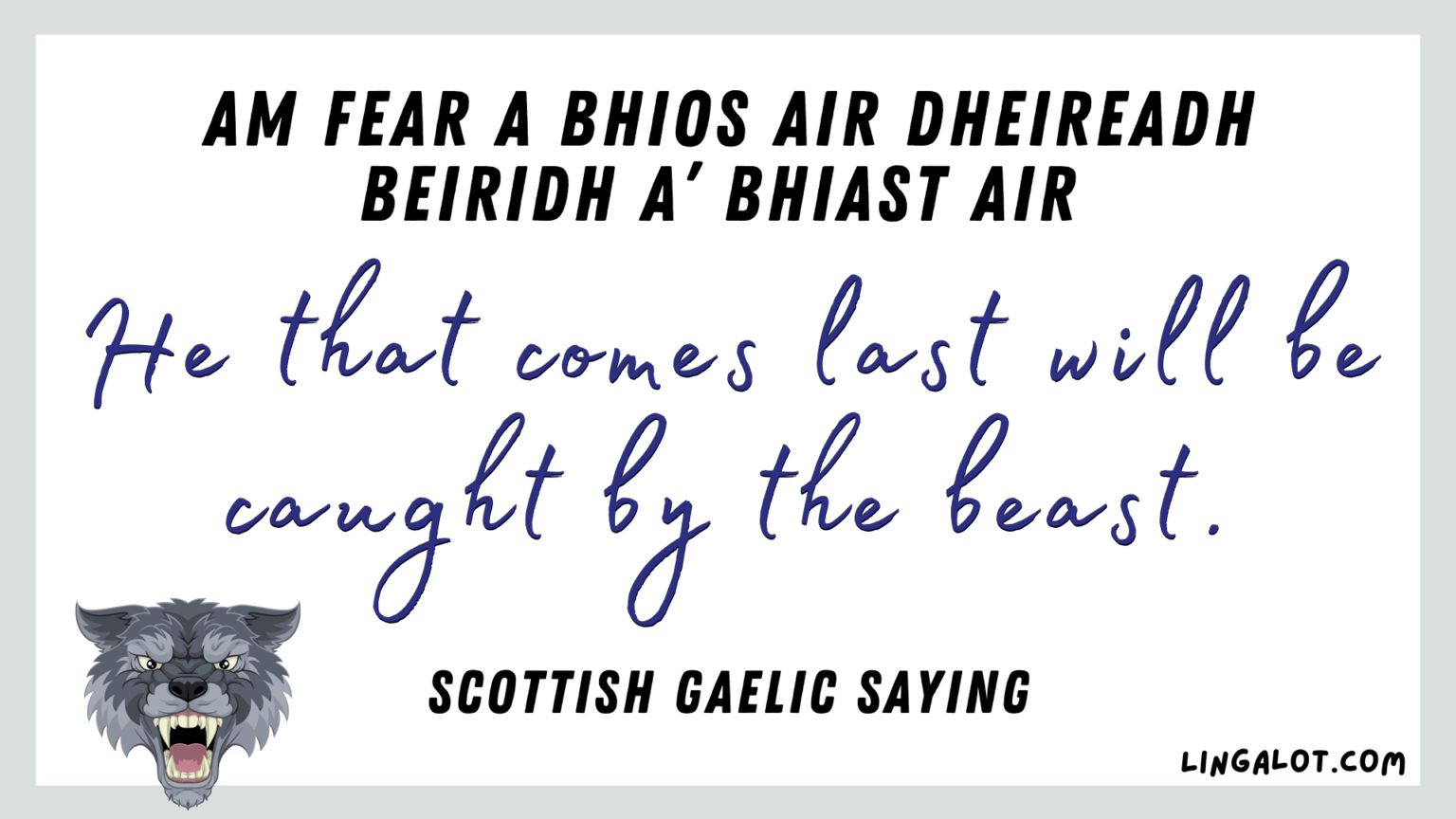 37 Scottish Gaelic Quotes, Sayings & Proverbs + Their Meanings - Lingalot